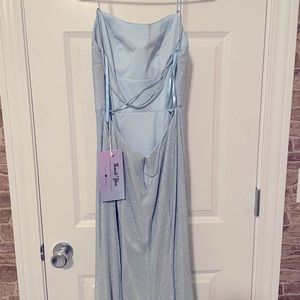 PromGirl | Dresses | Light Blue Sparkly Prom Dress | Poshmark